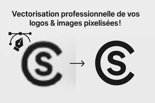 Je vais vectoriser vos logos ou images pixelisées par MR_Custom