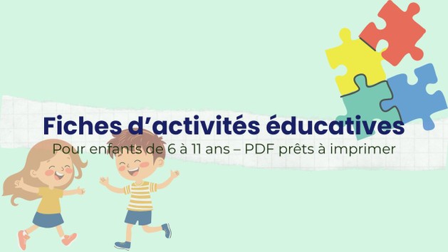 Je vais créer des fiches dactivités éducatives et ludiques pour enfants ...