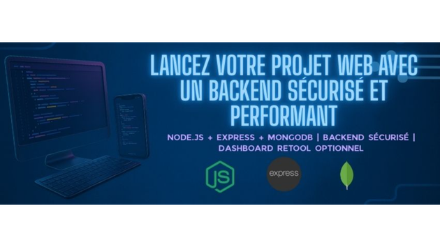 Je vais développer une API REST performante et sécurisée avec Node.js et MongoDB par ...