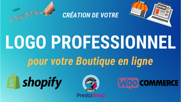 Je vais créer un logo professionnel pour votre boutique e-commerce par ...