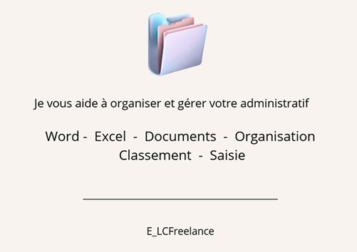 Je vais vous aider à organiser et gérer vos documents administratifs ...