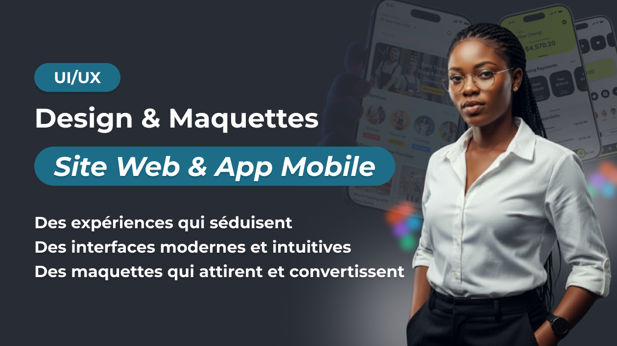 Je vais donner vie à votre vision de site web ou app mobile avec mes ...