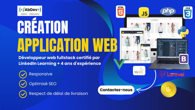 Je vais être votre développeur web et coder votre site web par AbDev_Freelance