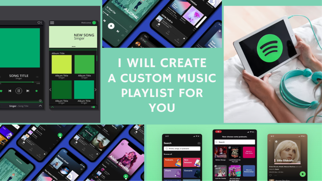 I will create a custom spotify playlist for you by ZackWritesSongs