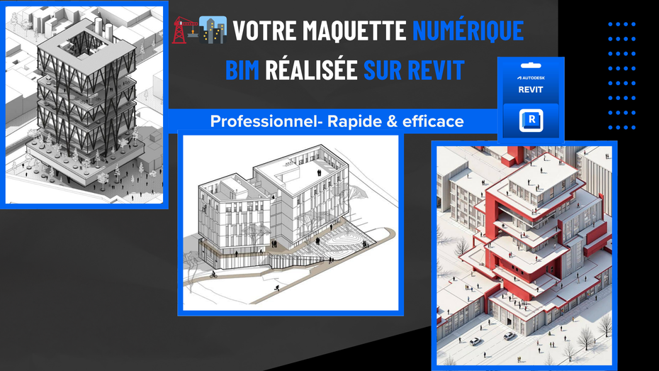 Je vais crée votre maquette numérique BIM complète avec Revit pour tout ...