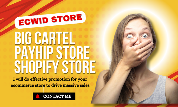 I will design ECWID store, Ecwid store setup, Ecwid store product Listing by Ecom_habass