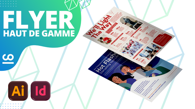 Je vais créer votre affiche ou flyer professionnel et de qualité ...