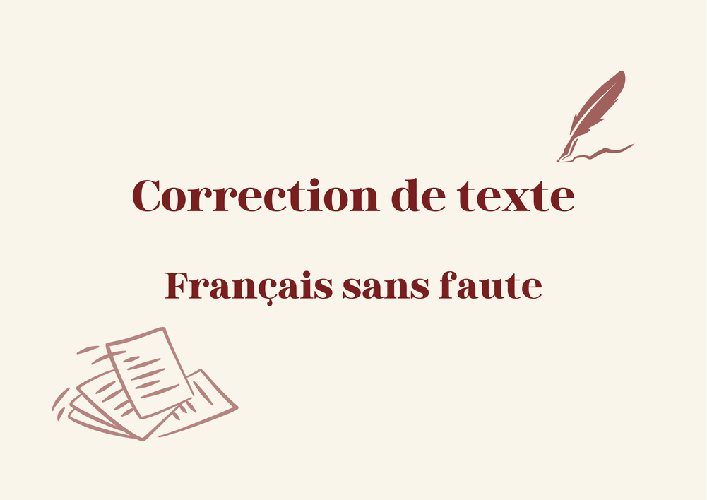 Je vais corriger et améliorer votre texte en français (orthographe ...