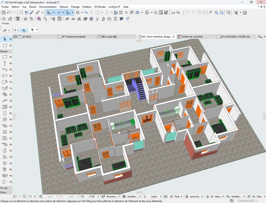 Je vais transformer vos plans AutoCAD ou PDF en modèle 3D clair et ...