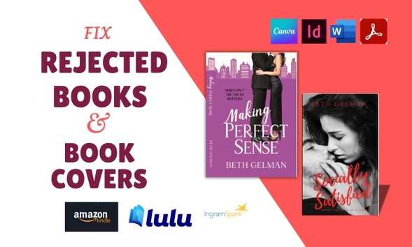 I will fix rejected interior pages and book covers for various ...