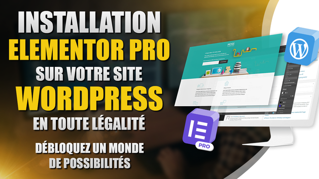 Je vais installer et configuré Elementor Pro sur votre site wordpress en toute sécurité par Gleads
