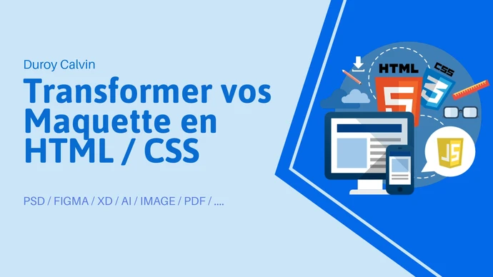 Je vais créer votre site vitrine One Page sur mesure en HTML, CSS, JS par Venance_Kaou