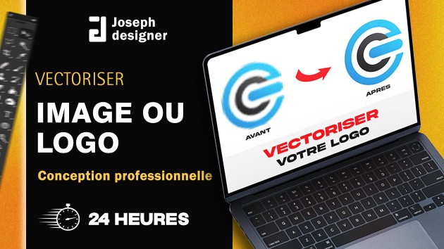 Je vais vectoriser votre image ou logo pixellisé / logos vectorisation ...