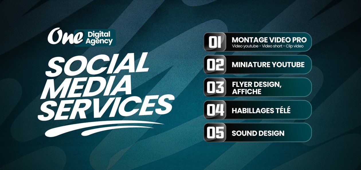 Je vais monté vos vidéos professionnelles avec du motion design par One ...