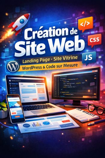 Je vais créer site web landing page et site vitrine wordpress ou ...