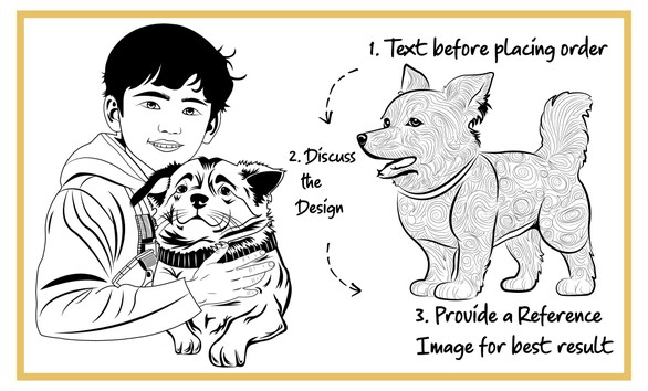 I will draw vector line art for merch, laser cutting or engraving by ...