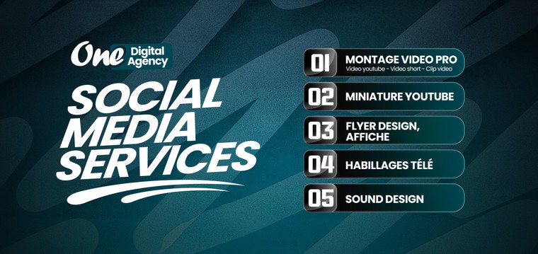 Je vais monté vos vidéos professionnelles avec du motion design par One ...