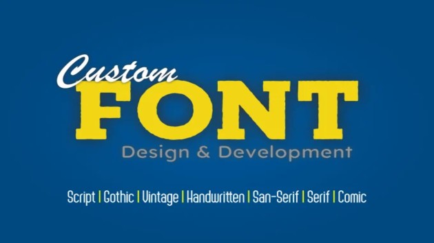 I will create modify and design amazing fonts by Web_Dev_Expert