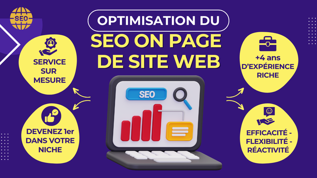 Je vais optimiser le SEO On Page de votre site web par Lenaic_