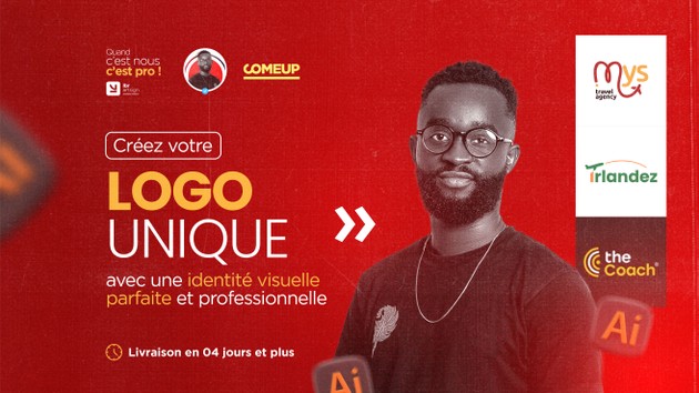 Je vais créez votre logo unique avec une identité visuelle parfaite et ...