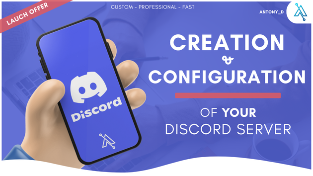 I will create and setup your own custom Discord server by Antony_D