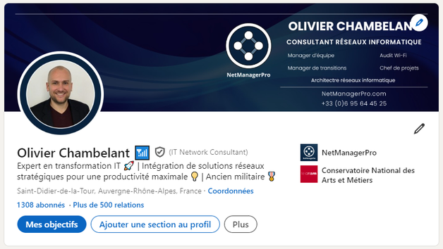 Je vais optimiser votre profil LinkedIn pour augmenter votre visibilité professionnelle par ...
