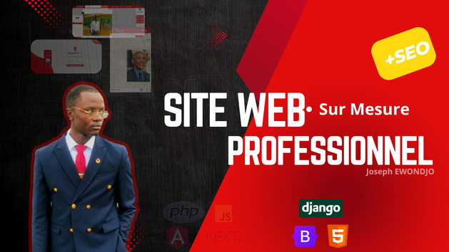 Je vais réaliser un site web sur mesure en Python avec le framework ...