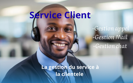 Je vais gérer votre service client de manière professionnelle afin d ...