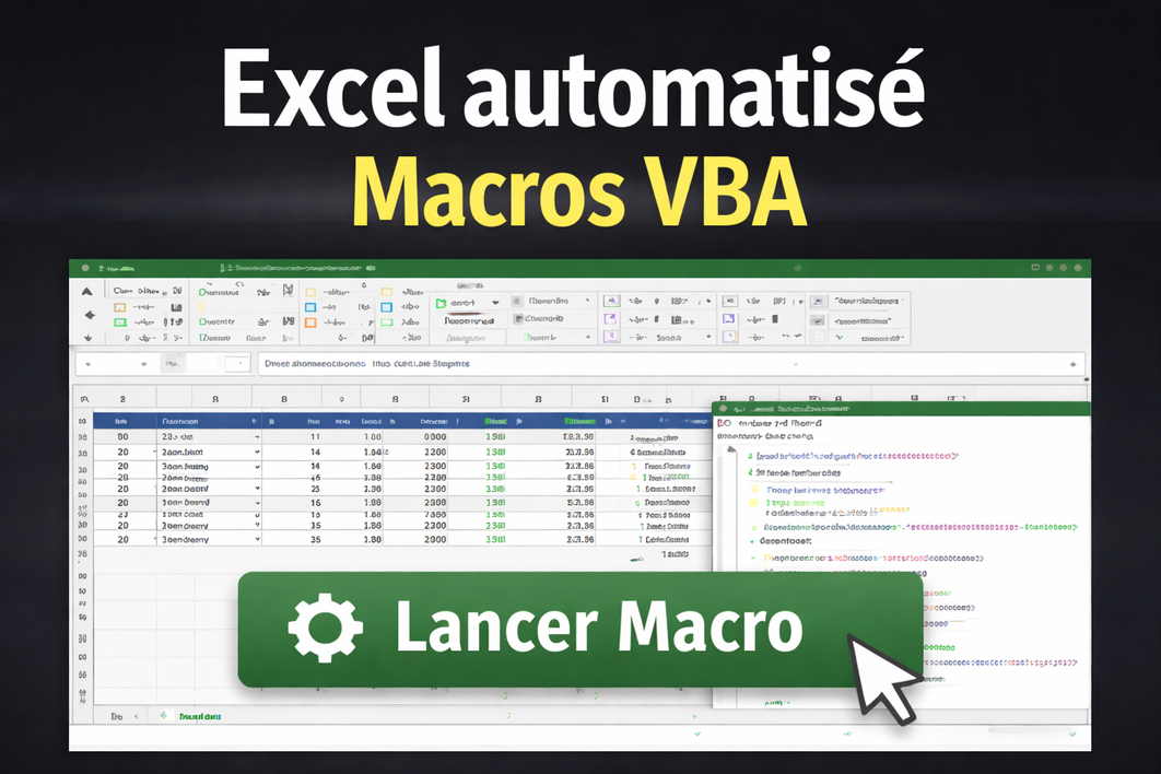 Je vais automatiser votre fichier Excel avec des macros VBA par JVMeersc