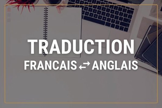 Je vais traduit de l'anglais en français pour vous et vice versa de ...