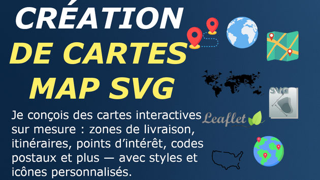 Je vais créer une map svg de votre pays par RezakDev