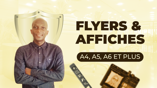 Je vais réaliser une affiche ou un flyer professionnel dans un bref ...
