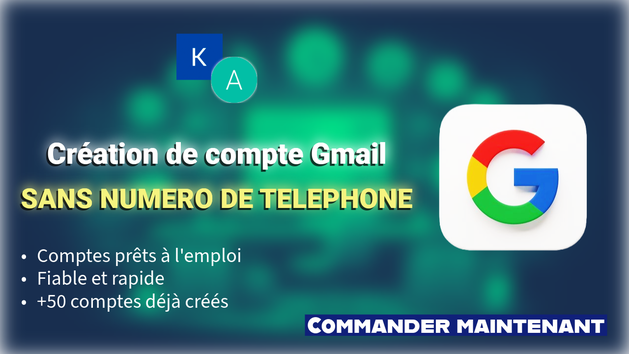 Je vais créer ton compte google sans numéro de téléphone par KajyZo401