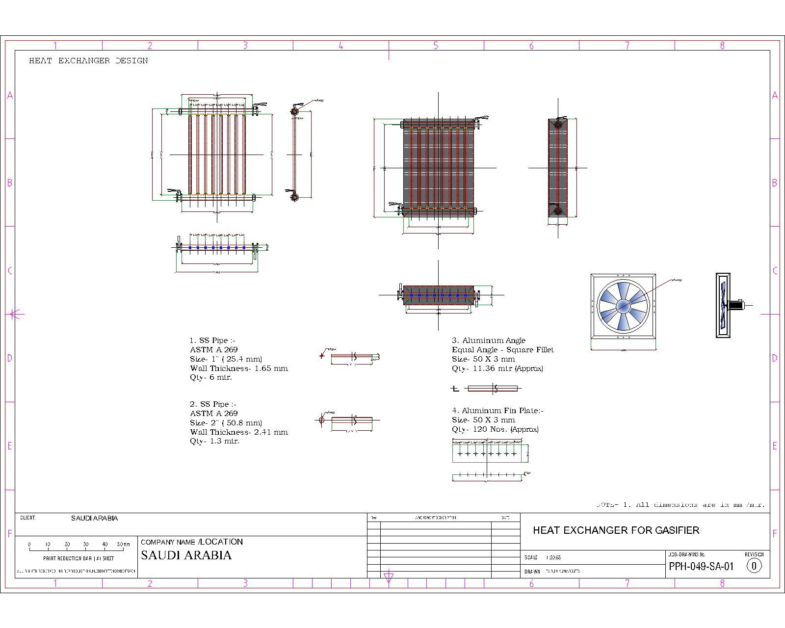 I will design of hvac system, heat load calculation,Auto cad Ducting ...