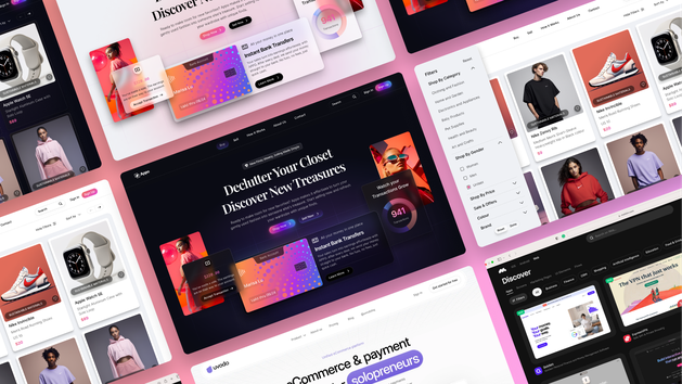 Je vais créer la maquette UI/UX design de votre site web ou application ...