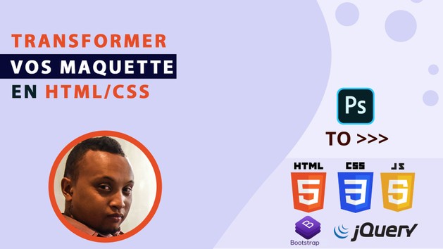 Je vais transformer vos maquettes PSD/XD//FIGMA etc... en HTML/CSS ...