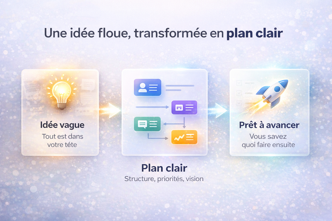Je vais transformer votre idée d'application en plan clair et structuré ...