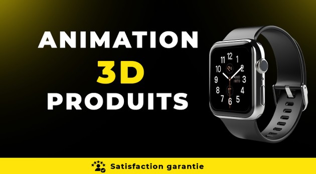 Je vais créer une animation 3D de votre produit et réaliser un rendu ...