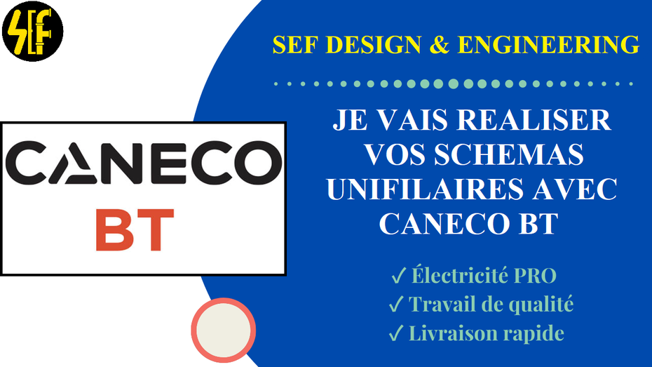 Je vais réaliser vos schémas électriques unifilaires avec Caneco BT par ...