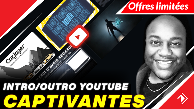 Je vais créer votre intro YouTube personnalisée ou générique YouTube ...