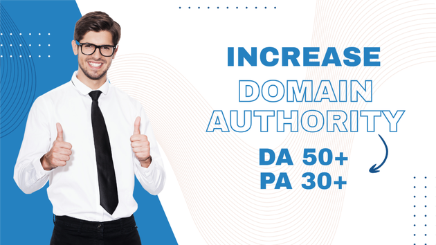 I will increase domain authority moz DA 50 and PA 30 by Uness
