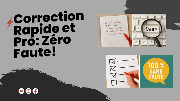 Je vais corriger vos textes pour une orthographe parfaite (1500 mots ...
