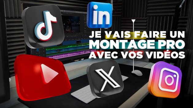 Je vais faire un montage pro avec vos vidéos par Rocquesthisvideo