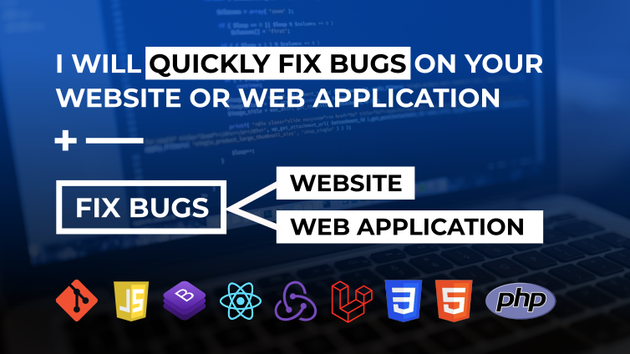 I will fix bugs/issues on your website or web application by dev_pro