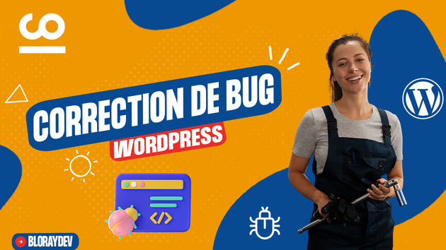 Je vais corriger un bug wordpress sur votre site par bloraydev