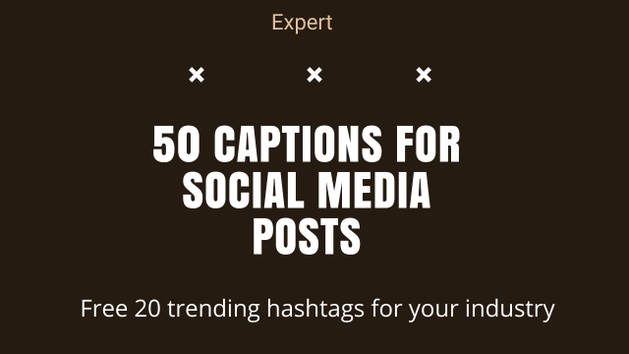 I will write 50 engaging captions for your social media posts by ...