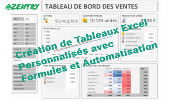 Je vais Création dun tableau Excel sur mesure avec formules et ...