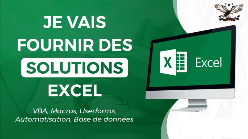 Je vais automatiser et corriger votre fichier Excel avec formules et macros VBA par Mourad00