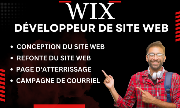 Je vais concevoir un site Web Wix et repenser un site Web Wix d'entreprise par Communaute_Tech