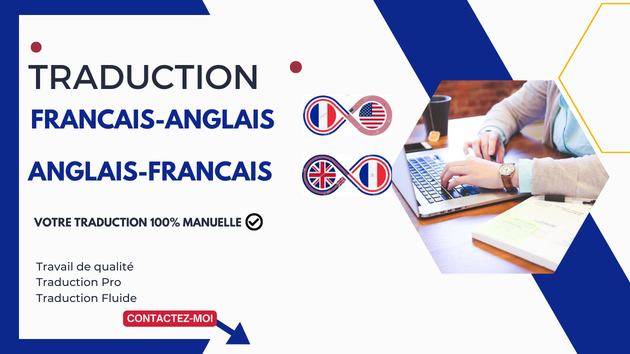 Je vais réaliser votre traduction français-anglais vice-versa par Gelnael